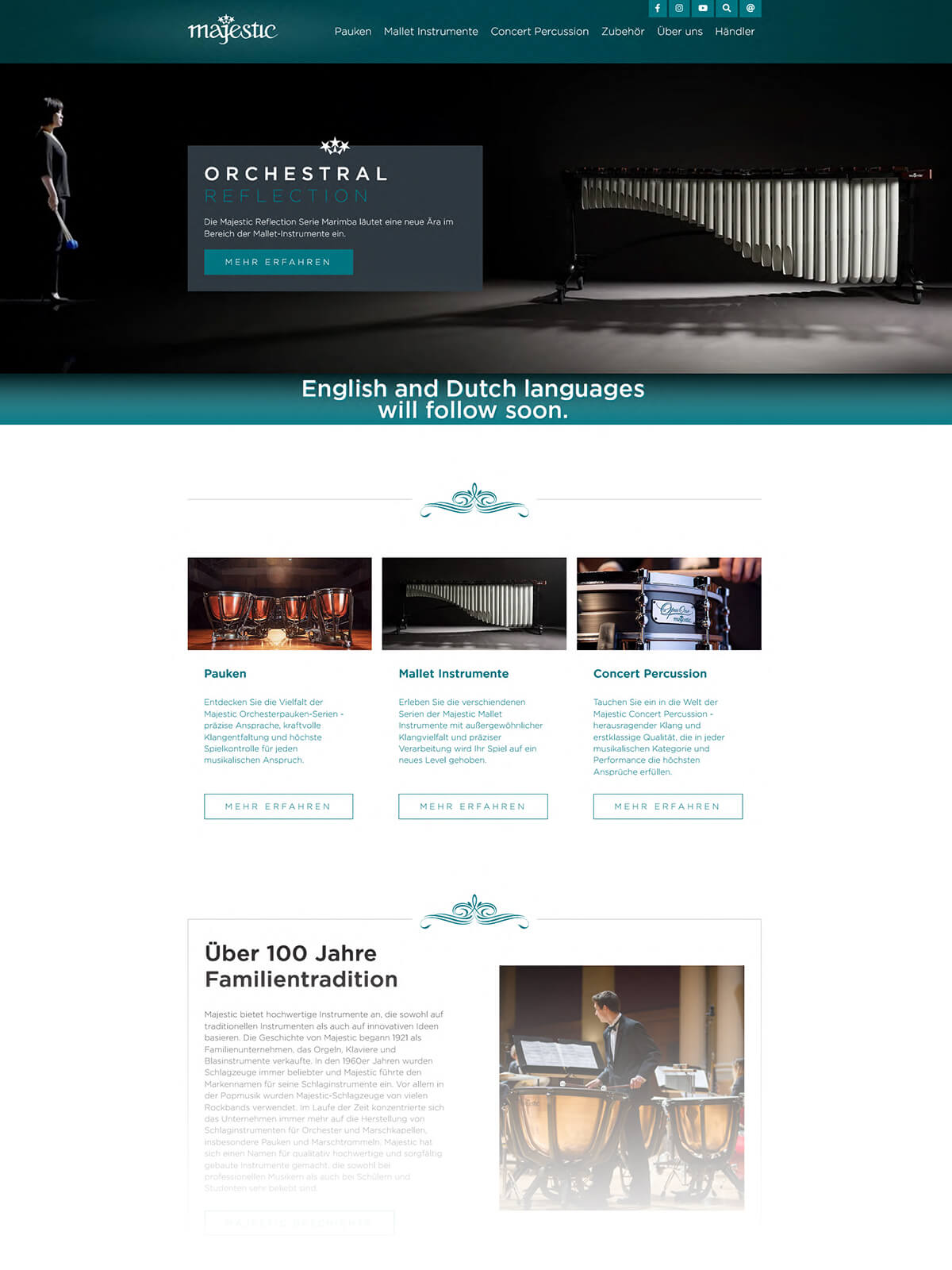 Die neue MAJESTIC Webseite ist online!