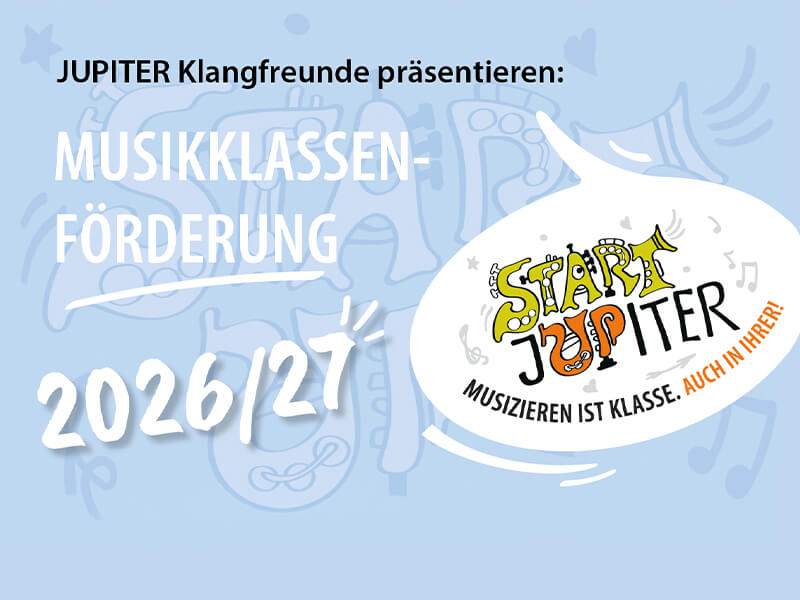 START JUPITER - Music Class Funding 2026/2027