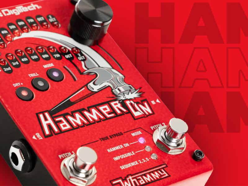 DigiTech HammerOn™ – Revolutionäres Pitch-Shifting Pedal